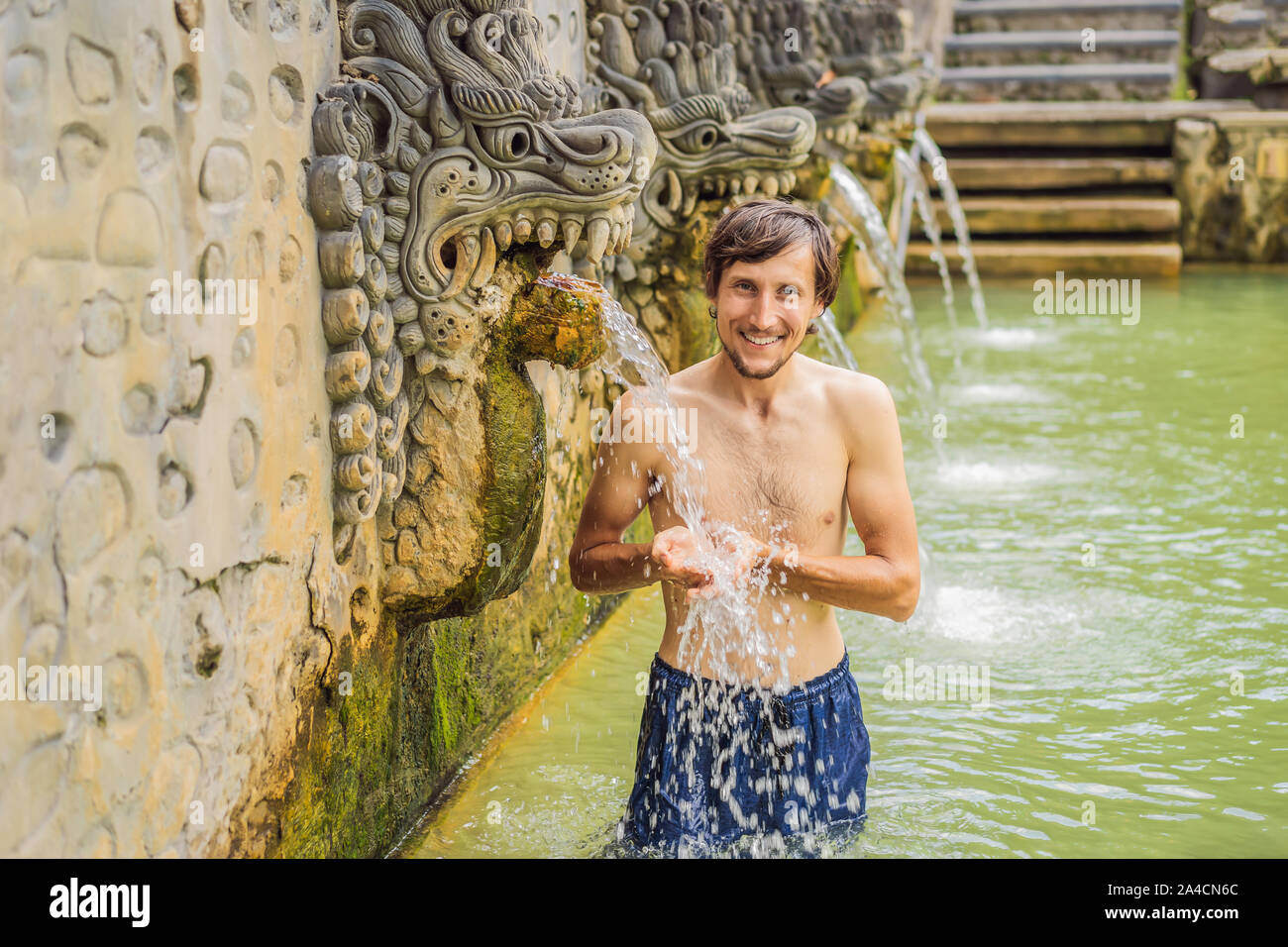 Son in spa bath hi-res stock photography and images - Alamy
