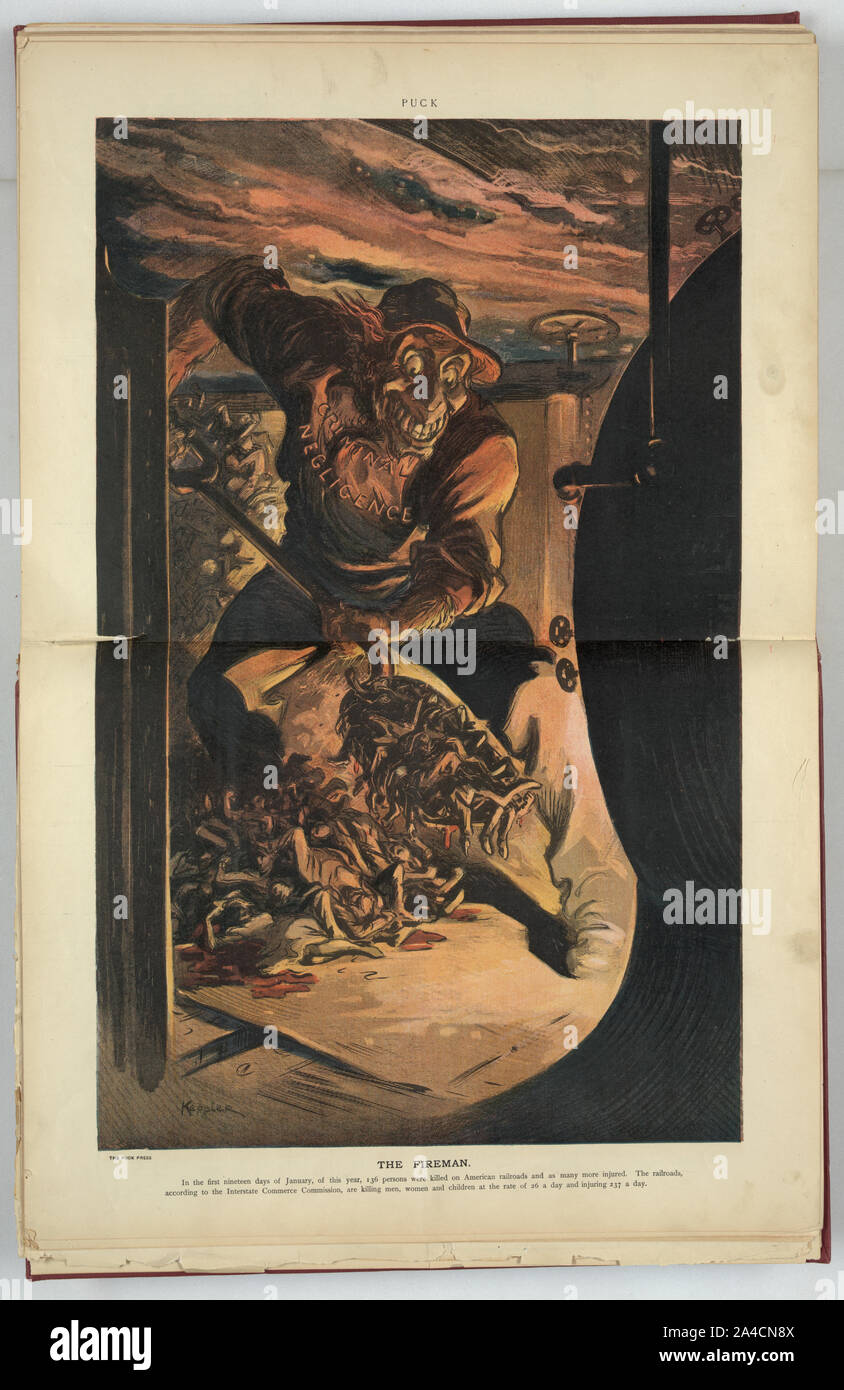 19th century fireman illustration hi-res stock photography and images ...