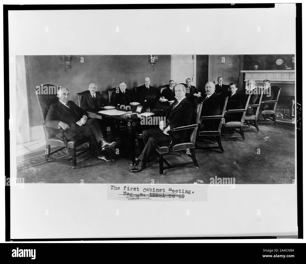 National management meeting meeting Black and White Stock Photos ...