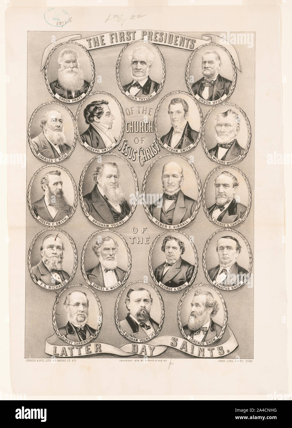 The first presidents of the Church of Jesus Christ of the Latter Day ...