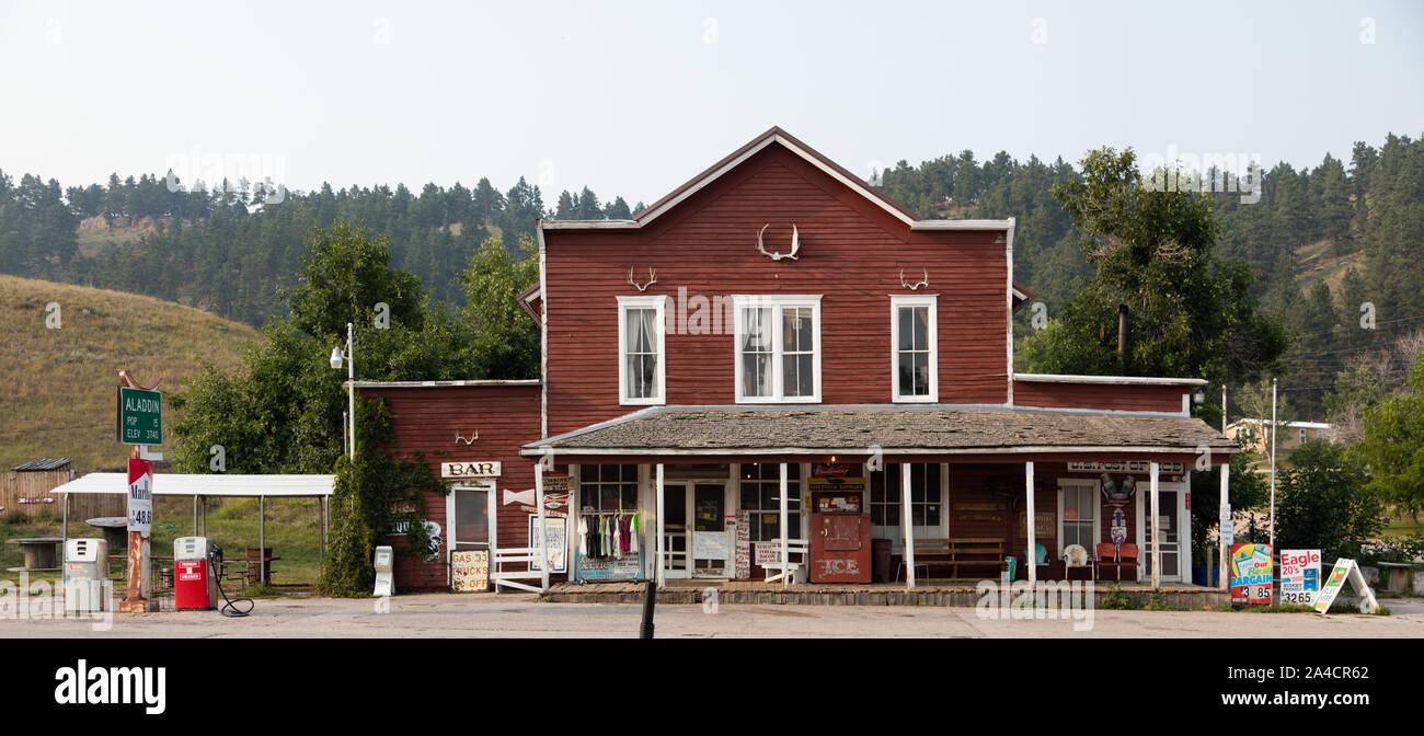 The general store in Aladdin, Wyoming Stock Photo - Alamy