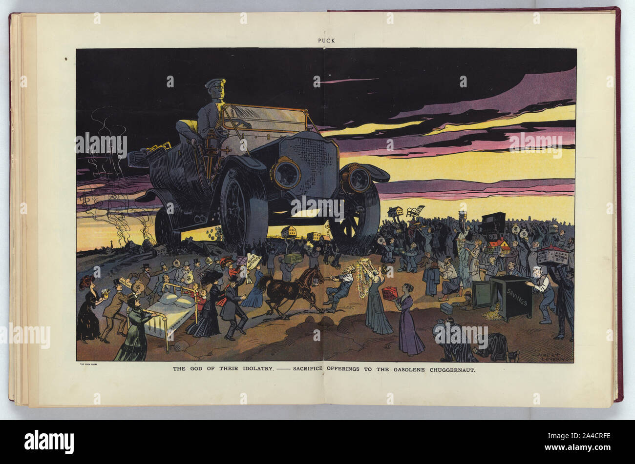 The god of their idolatry -- sacrifice offerings to the gasolene [sic ...