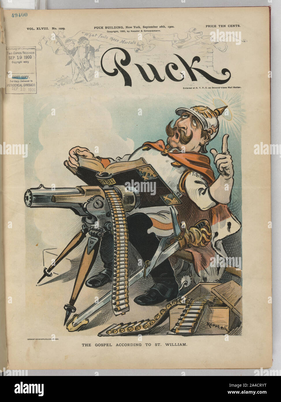 The gospel according to St. William / Keppler Stock Photo - Alamy