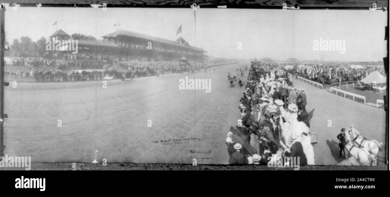 The great American derby. Chicago, June 18, 1904 Stock Photo - Alamy