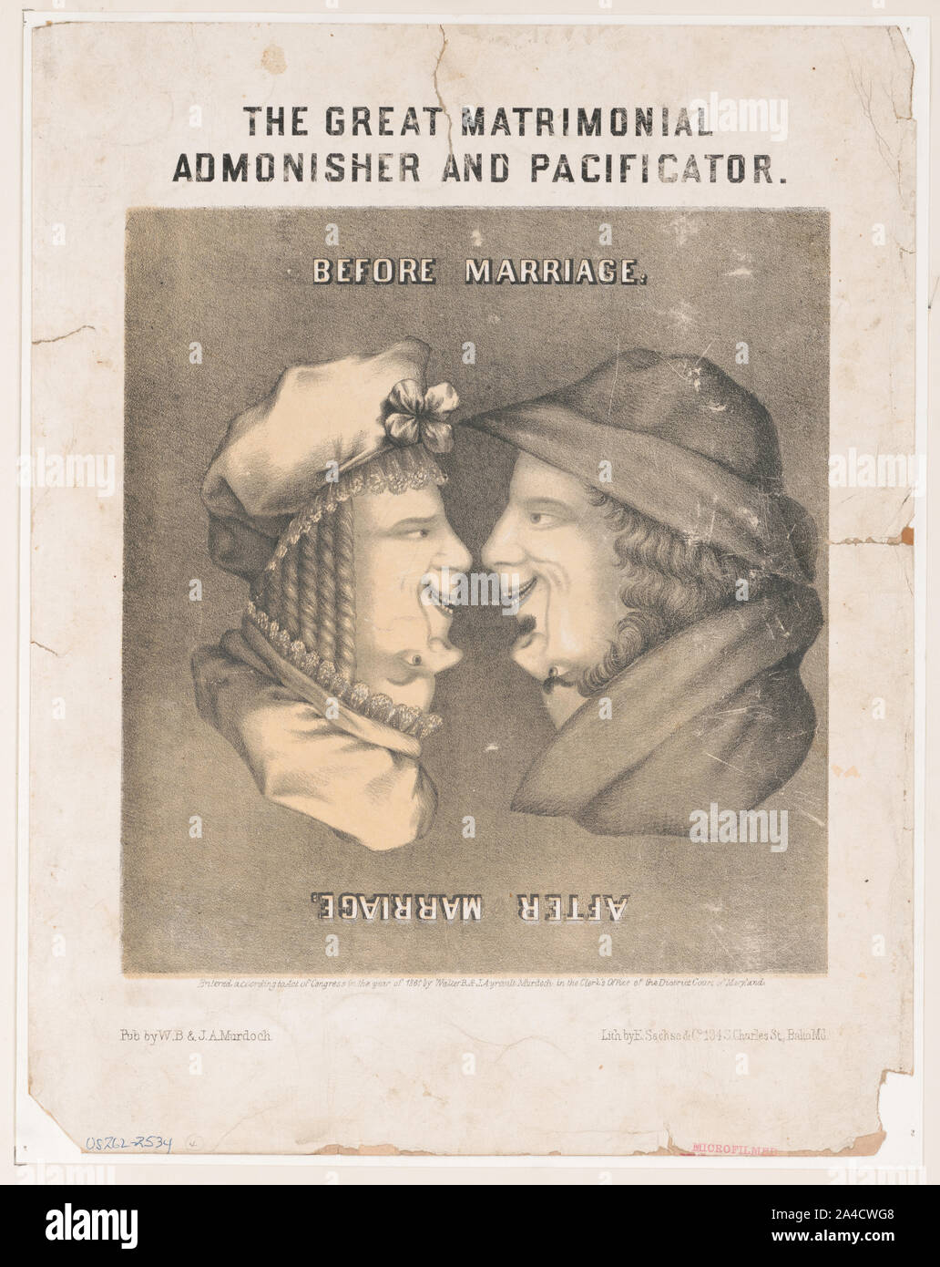 The great matrimonial admonisher and pacificator Stock Photo - Alamy