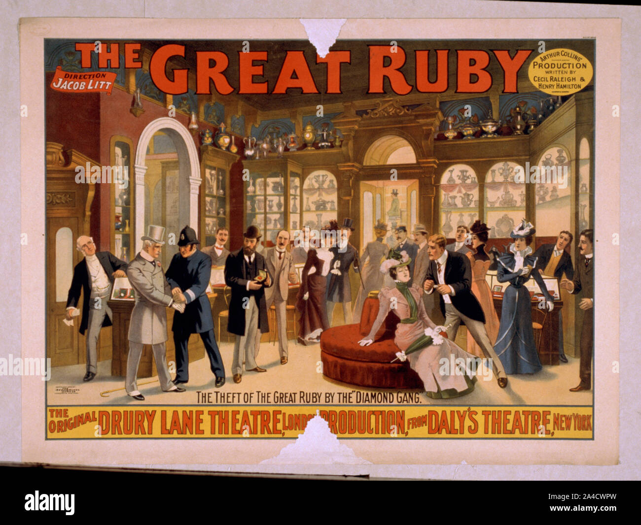 The great ruby Arthur Collins' production Stock Photo - Alamy