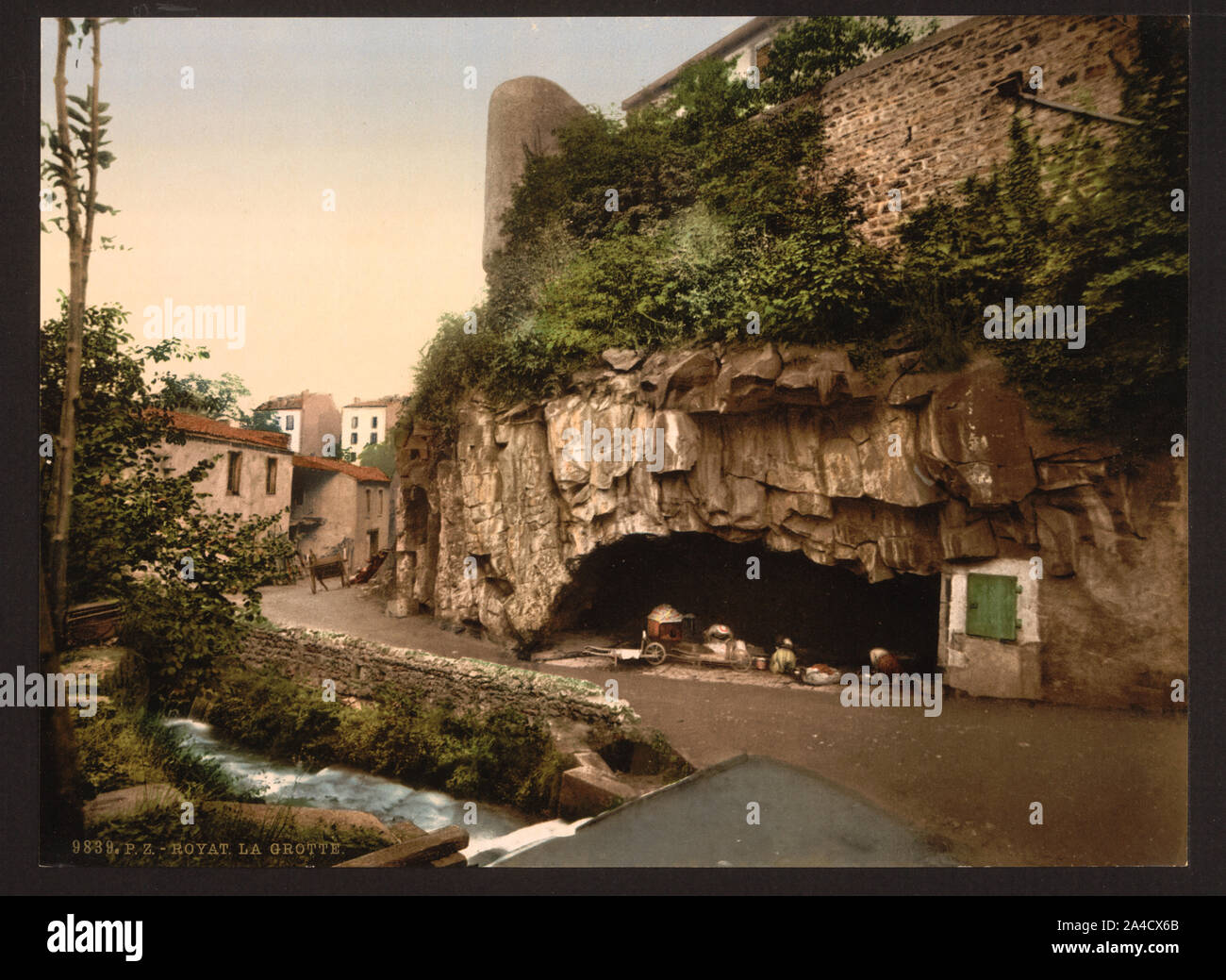 The grotto, Royat, France Stock Photo - Alamy