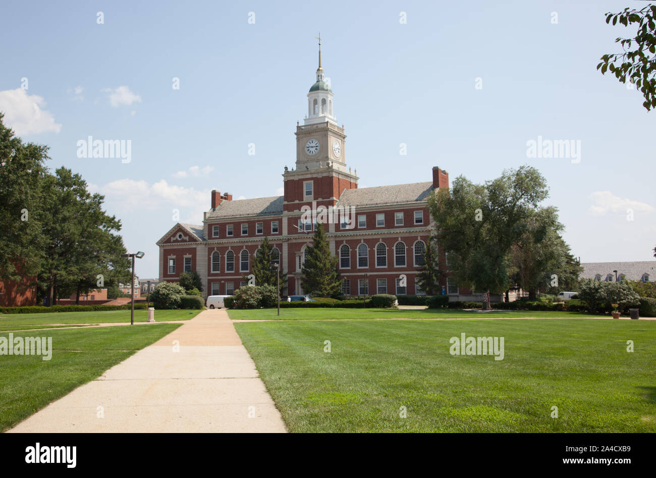 The grounds of Howard University, Washington, D.C Stock Photo - Alamy