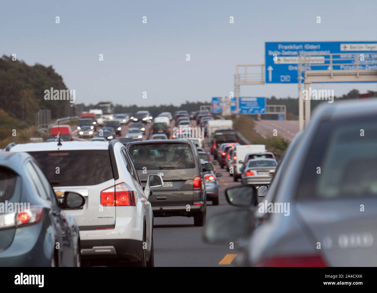 Berlin jam freeway hi-res stock photography and images - Alamy