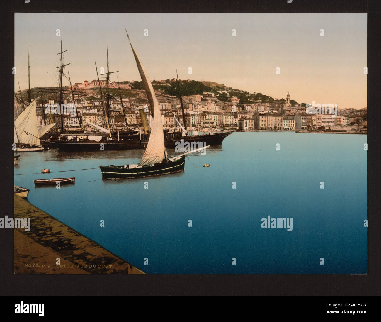 The harbor, Cette, France Stock Photo - Alamy