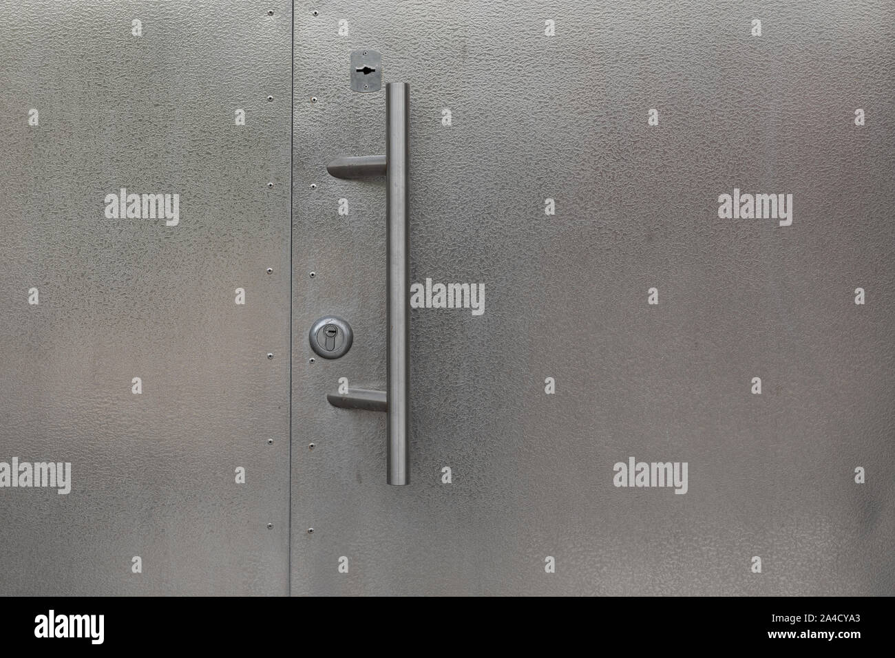 Futuristic Metal Door