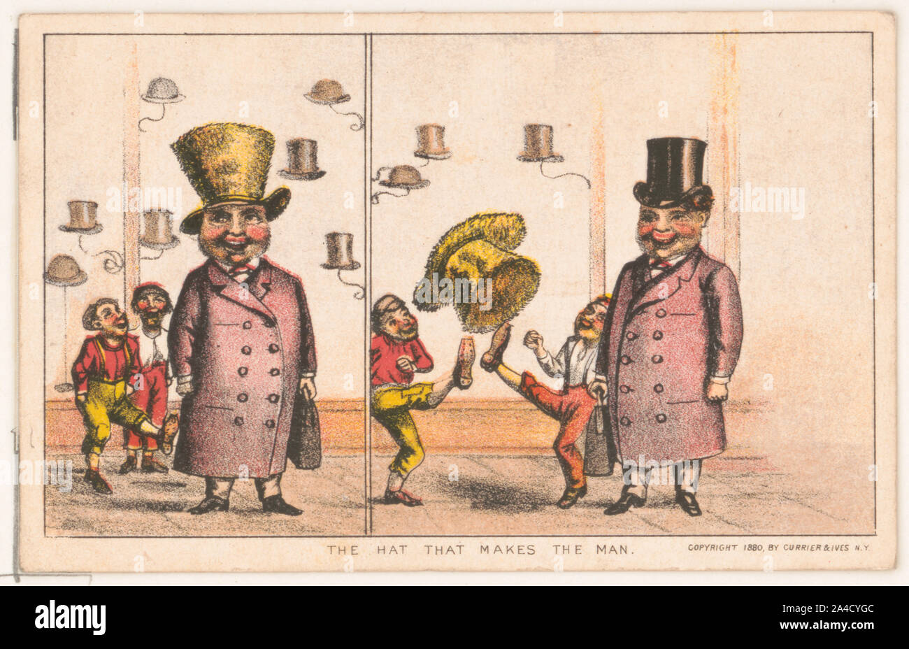 The hat that makes the man Stock Photo - Alamy