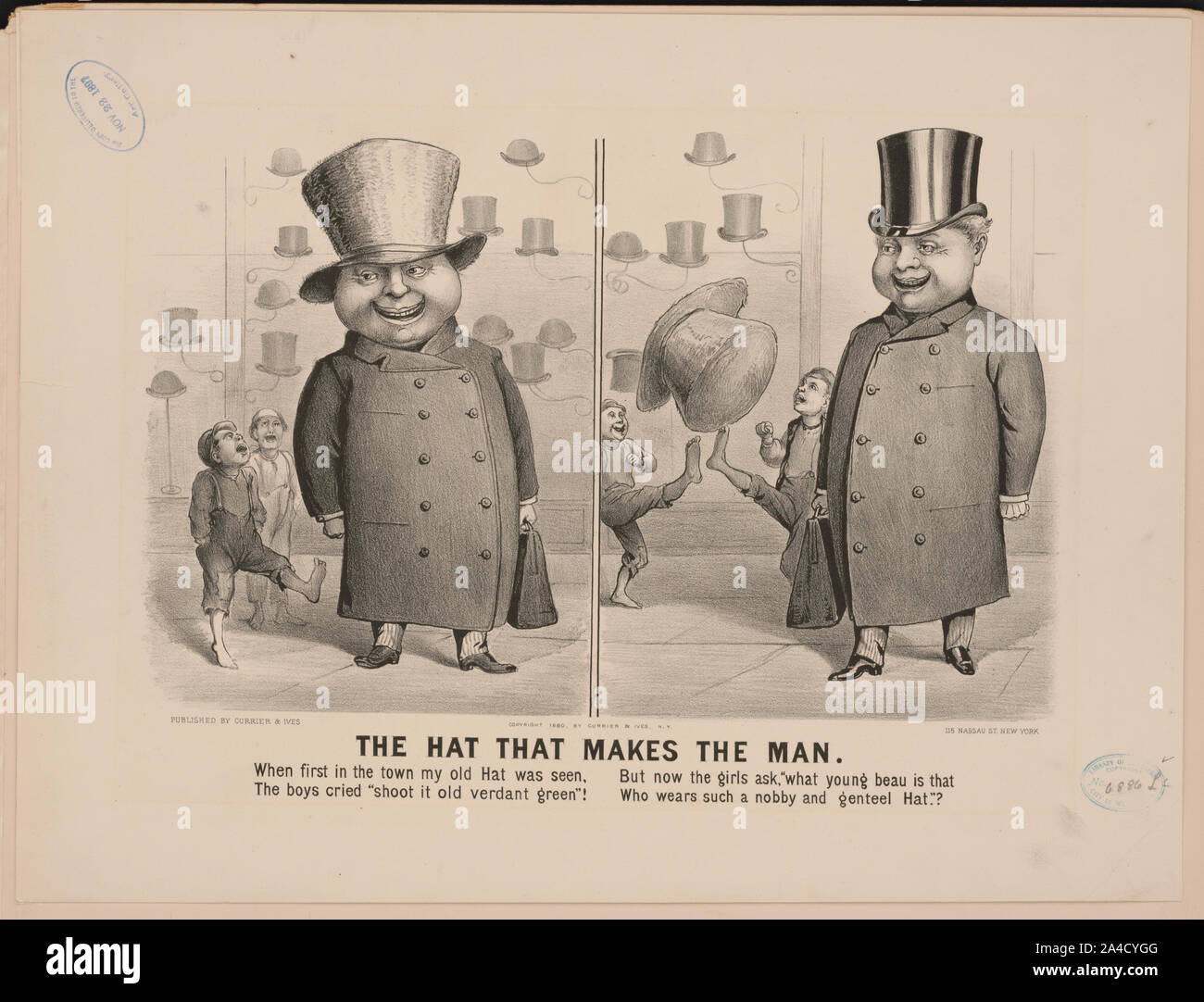 The hat that makes the man Stock Photo - Alamy