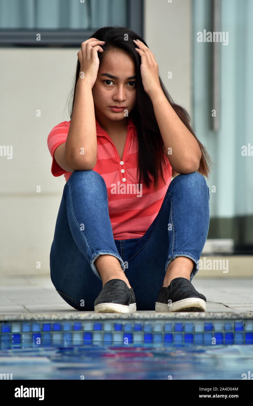 Scared person swimming hi-res stock photography and images - Alamy
