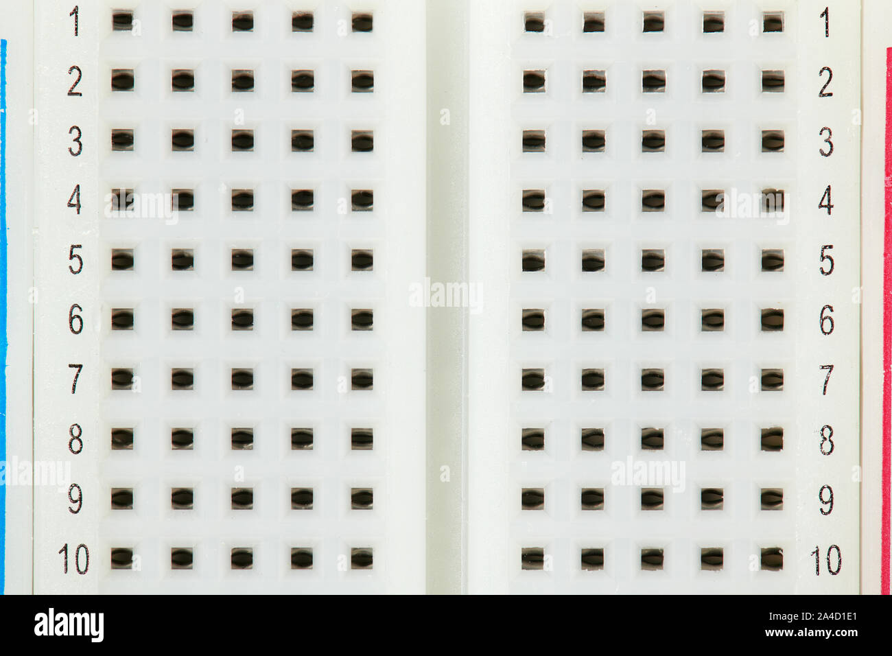 circuit mounting plate closeup for mounting electronic component, unit ...