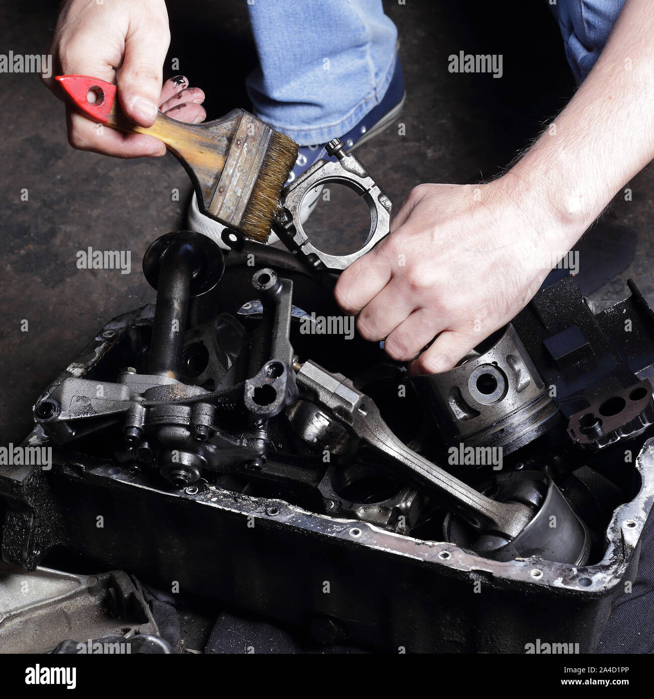 Generator Mechanic High Resolution Stock Photography and Images - Alamy
