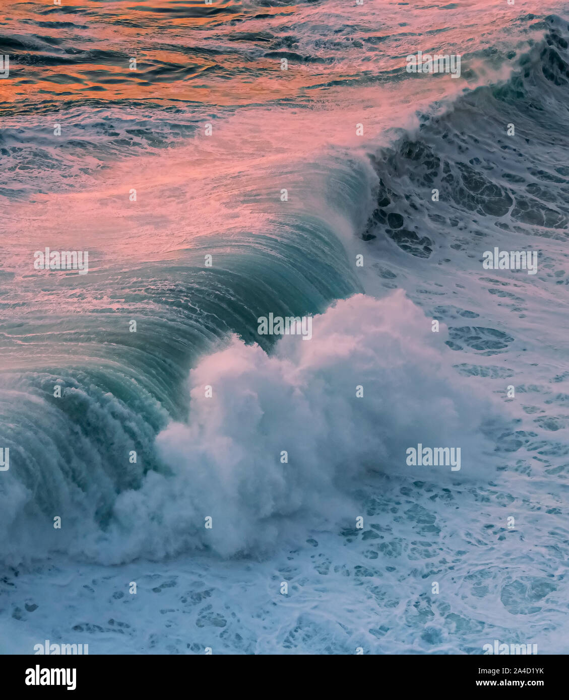 Nazare big wave Stock Photo - Alamy