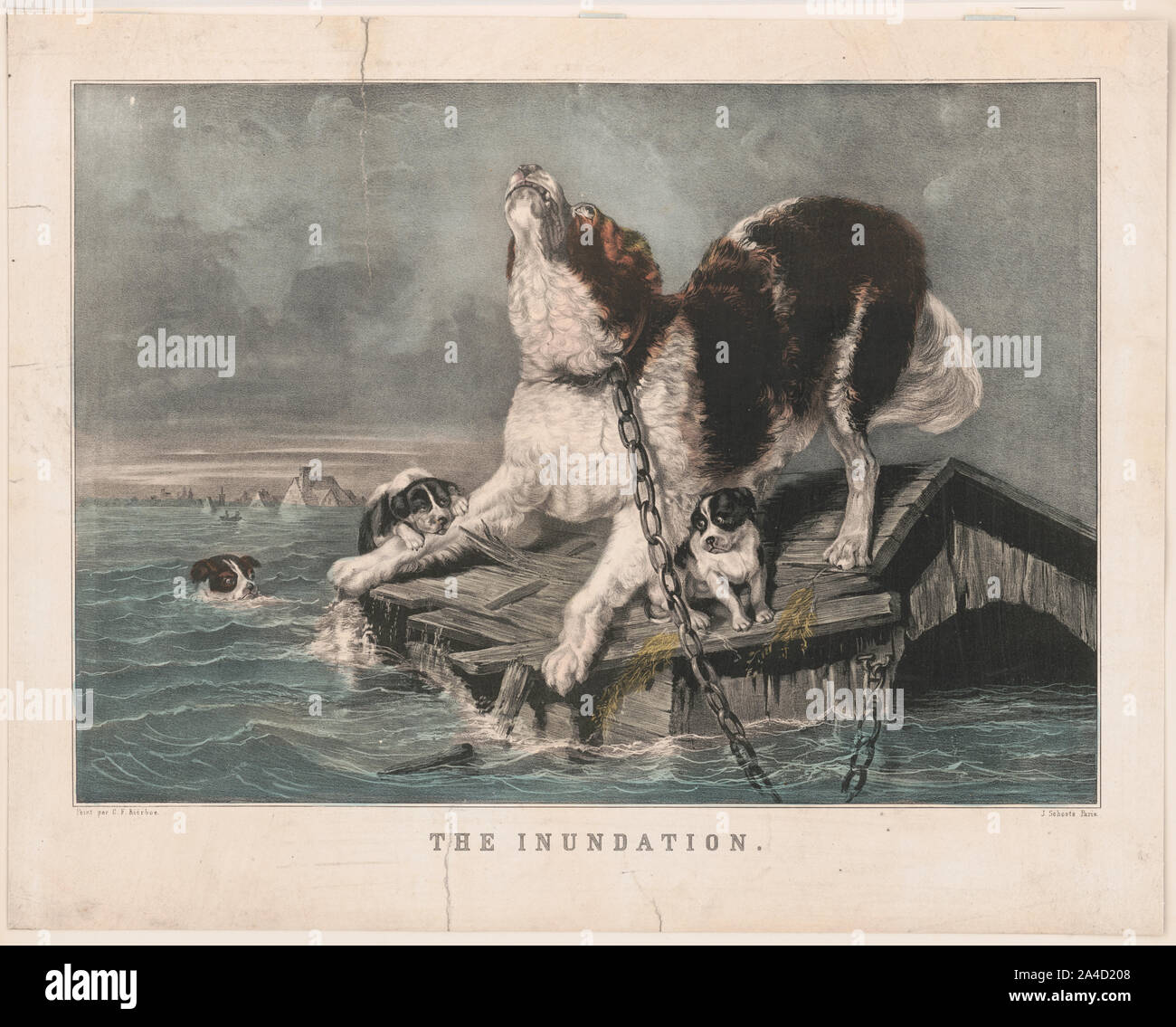 Inundation natural calamity disaster river hi-res stock photography and ...