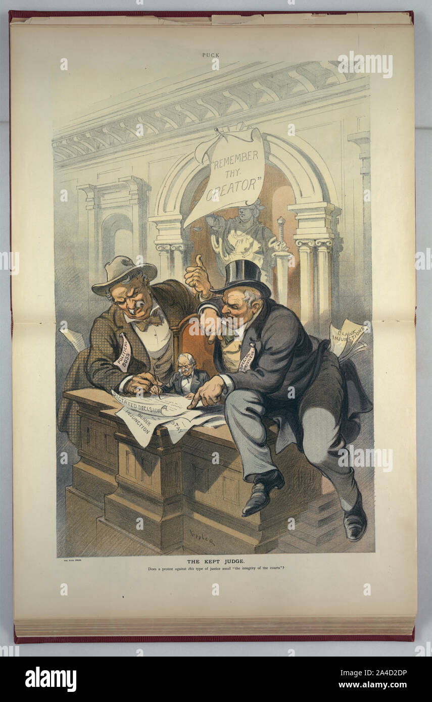 The kept judge / Keppler Stock Photo - Alamy