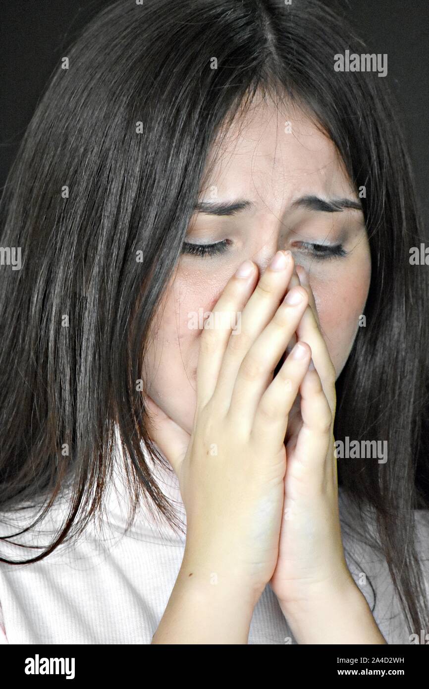 Sad Beautiful Australian Person Stock Photo - Alamy