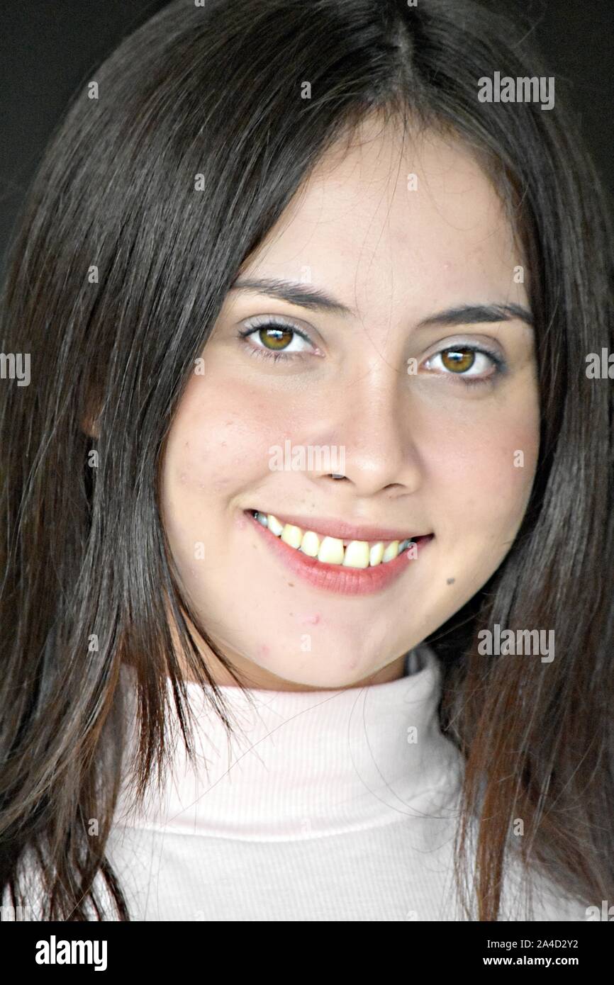 Smiling Australian Female Stock Photo - Alamy