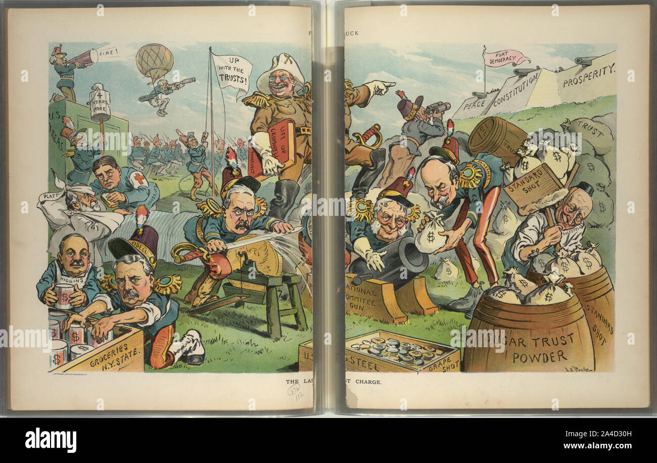 The last charge / J.S. Pughe Stock Photo - Alamy