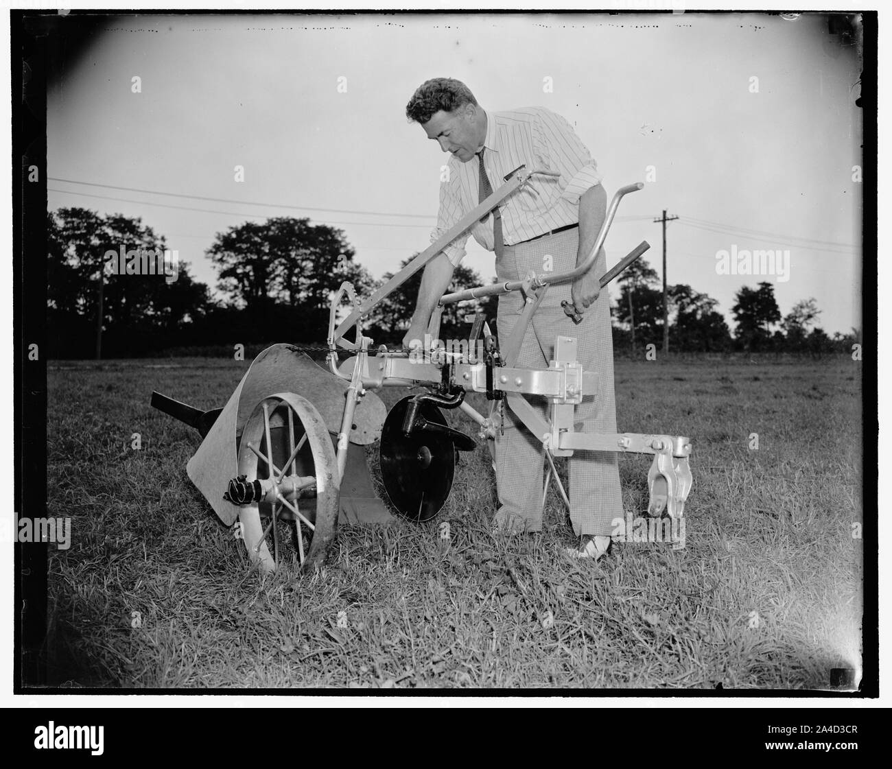 The latest in plows. Washington, D.C., July 14. R.B. Gray, Chief of the ...