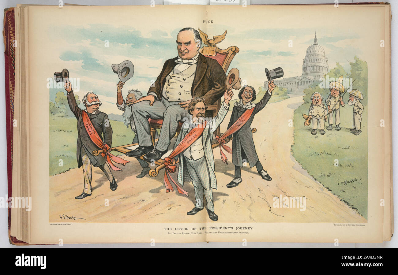 Cartoon of american presidents hi-res stock photography and images - Alamy