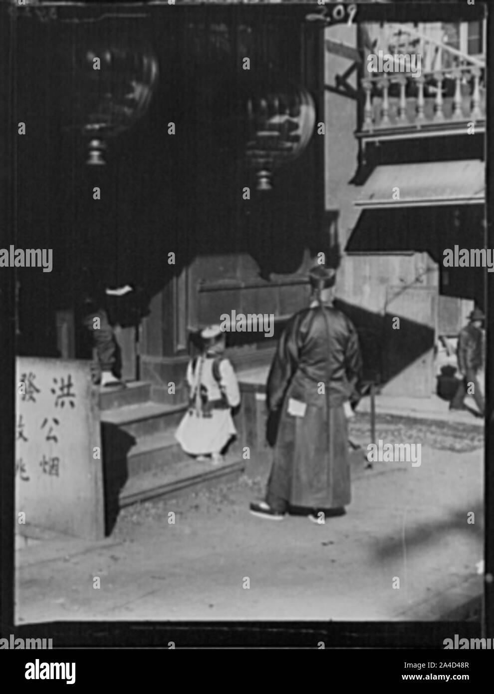 History of chinatown Black and White Stock Photos & Images - Alamy