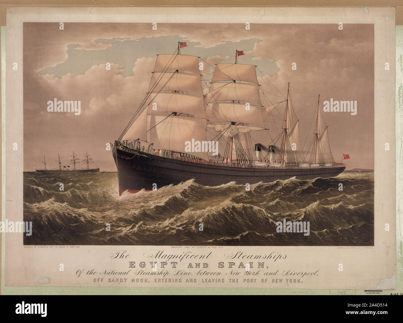 The magnificent steamships Egypt and Spain: of the national steamship ...