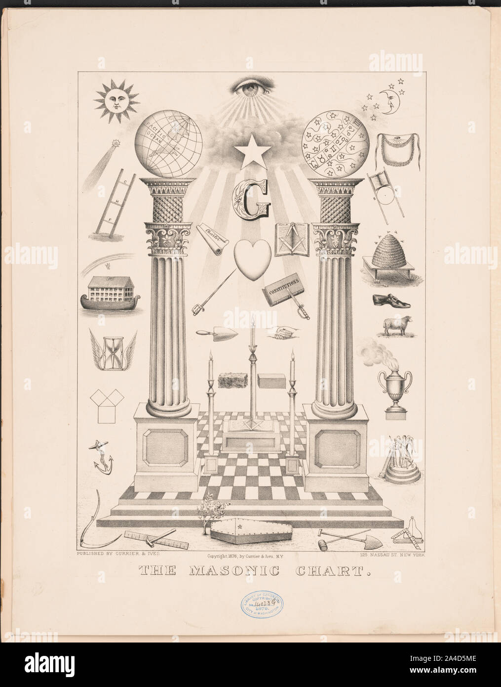 Masonic chart hi-res stock photography and images - Alamy