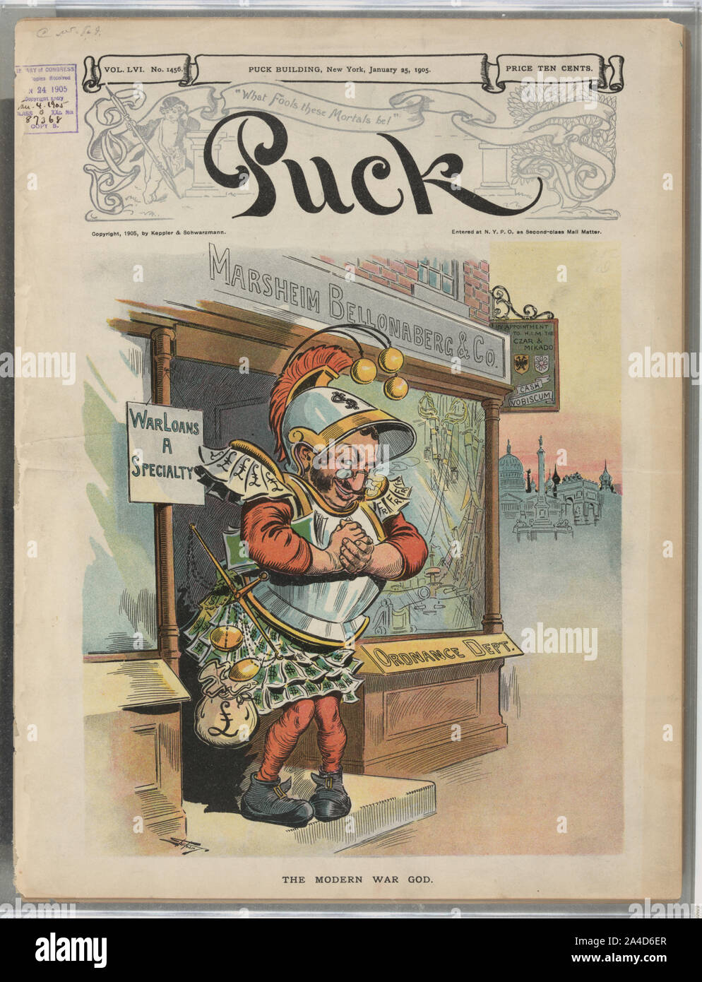 The modern war god / Ehrhart Stock Photo - Alamy