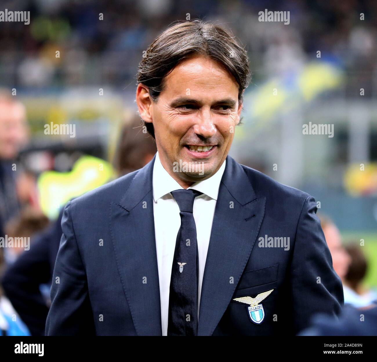 Simone inzaghi smiles hi-res stock photography and images - Alamy