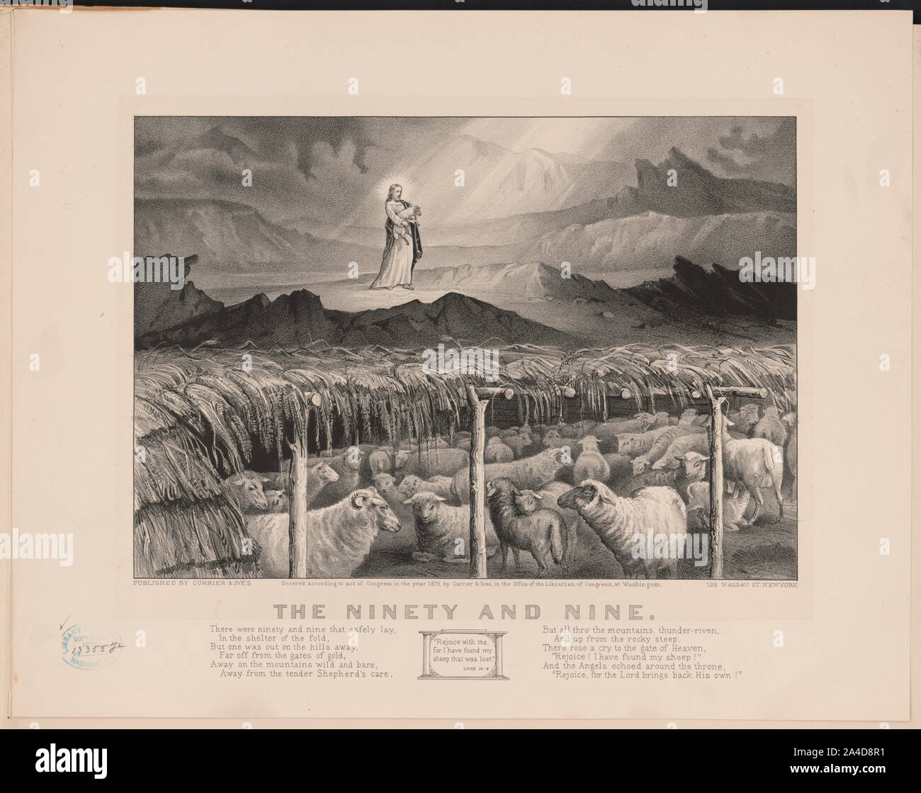 Parable of the lost sheep hi-res stock photography and images - Alamy
