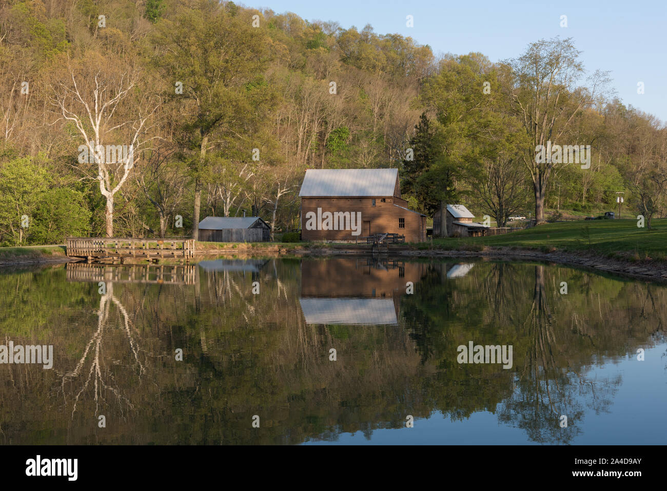 The old Jackson's Mill at the Jackson's Mill 4-H Camp Historic District ...