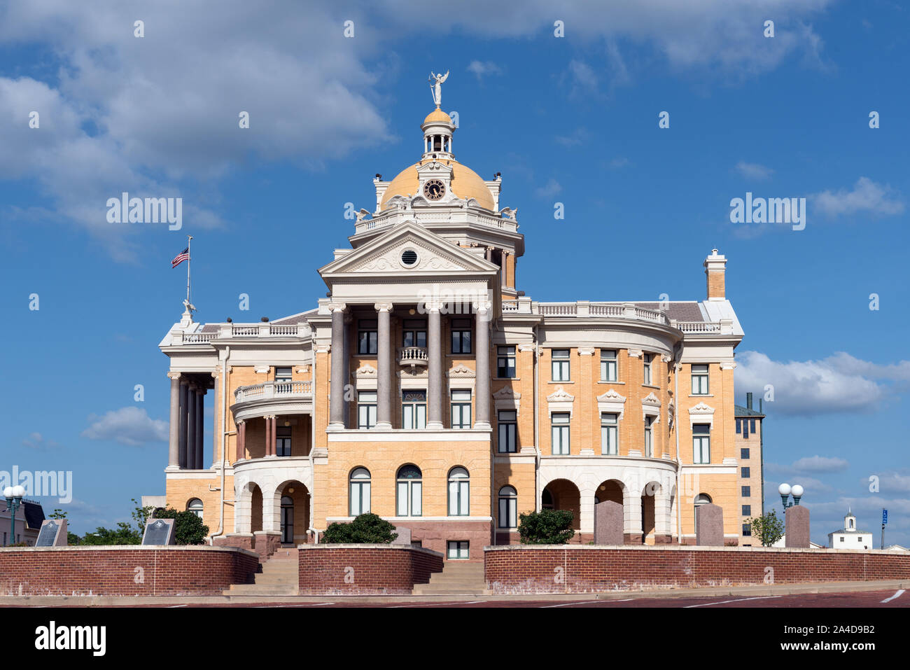 The old Harrison County Courthouse in Marshall, Texas Stock Photo - Alamy
