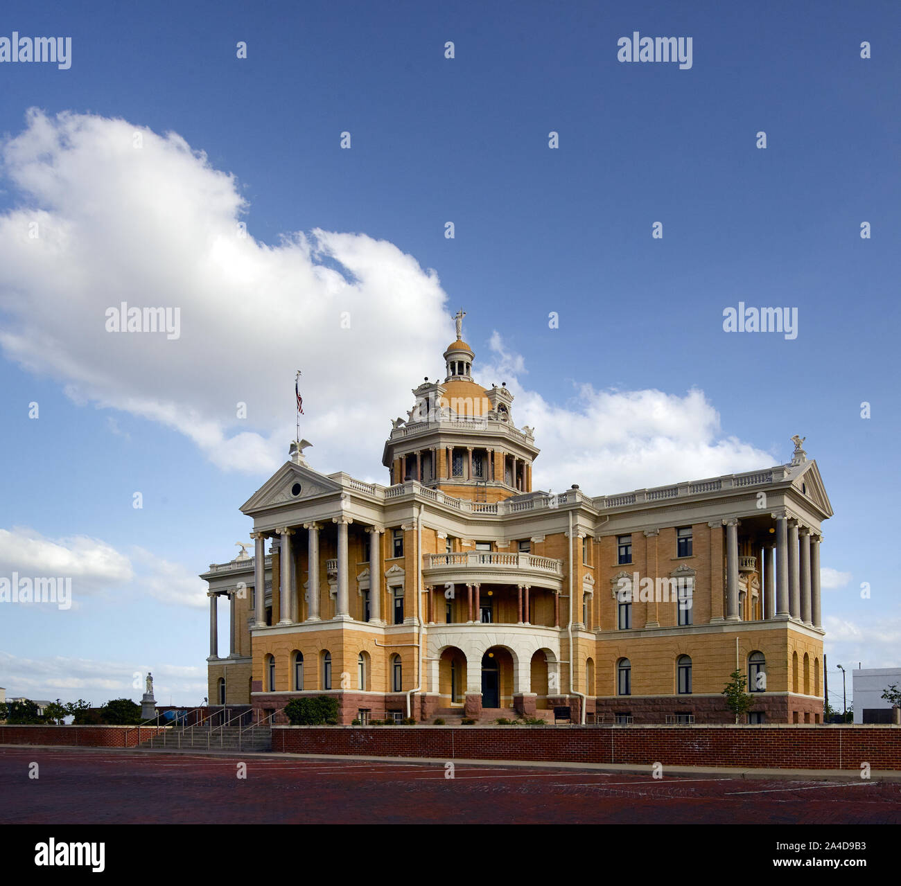 The old Harrison County Courthouse, which became a historical museum in ...