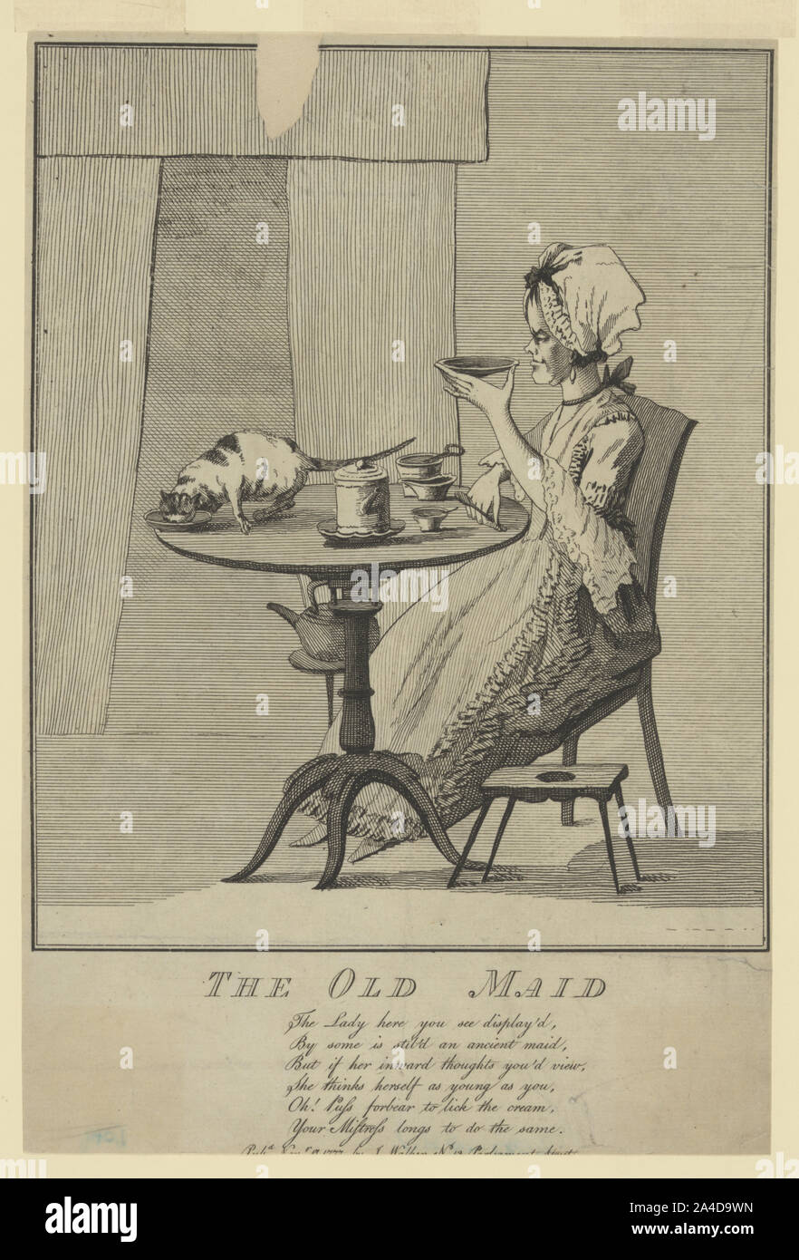 Old maid hi-res stock photography and images - Alamy