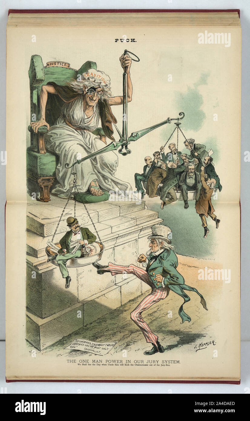 The one man jury hi-res stock photography and images - Alamy