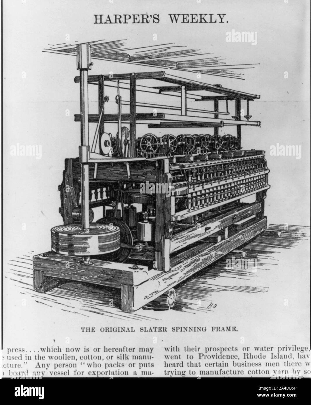 Spinning frame hi-res stock photography and images - Alamy
