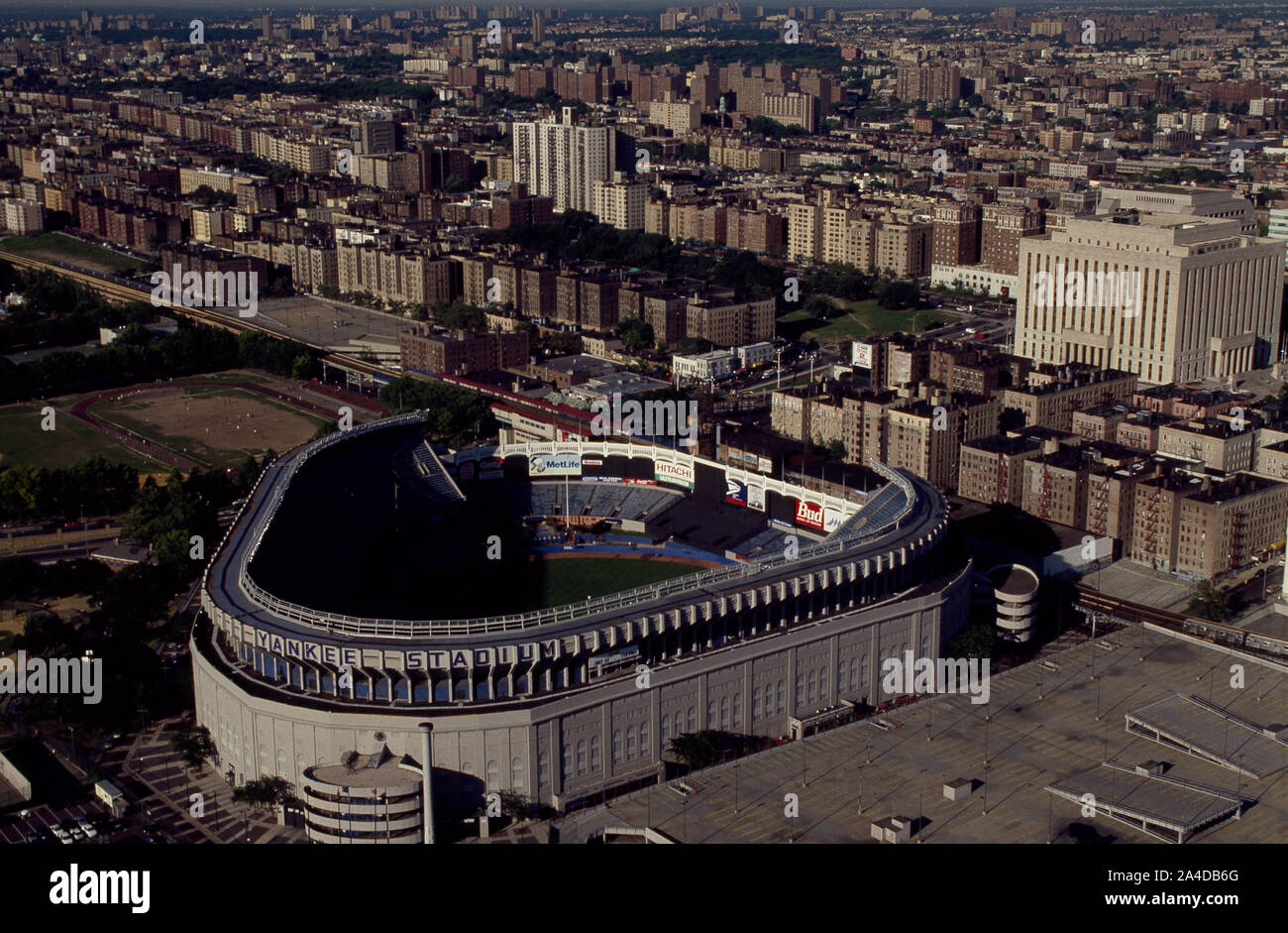The original Yankee Stadium, New York Stock Photo - Alamy