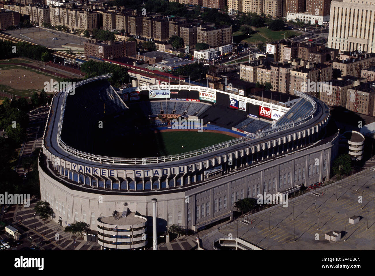 The original Yankee Stadium, New York Stock Photo - Alamy