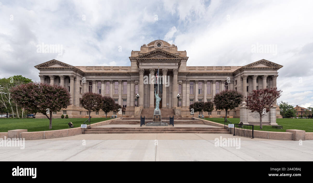 The ornate Pueblo County Courthouse in Pueblo, Colorado Stock Photo - Alamy
