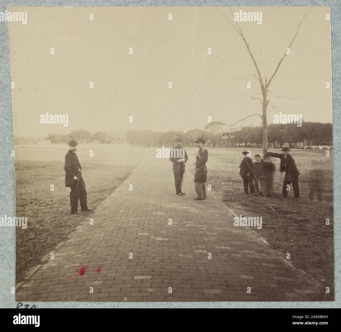 The parade grounds Stock Photo - Alamy