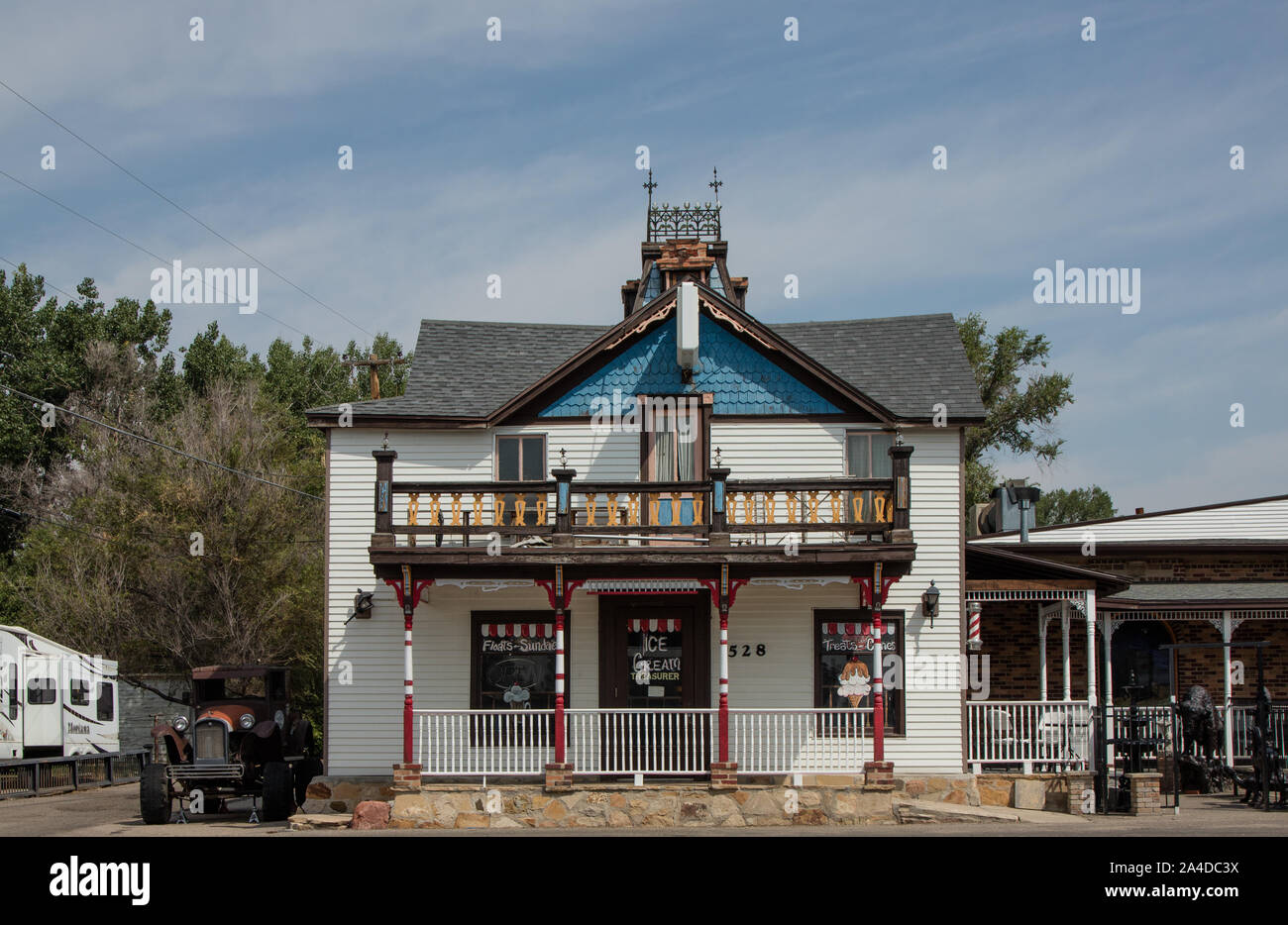 The past comes alive at the Plains Trading Post Complex, including this ...