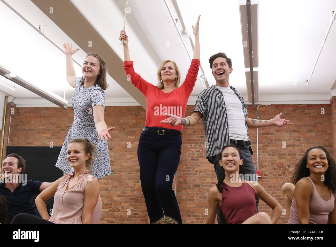 Press rehearsal for Chasing Rainbows The Road To Oz held at Gibney ...