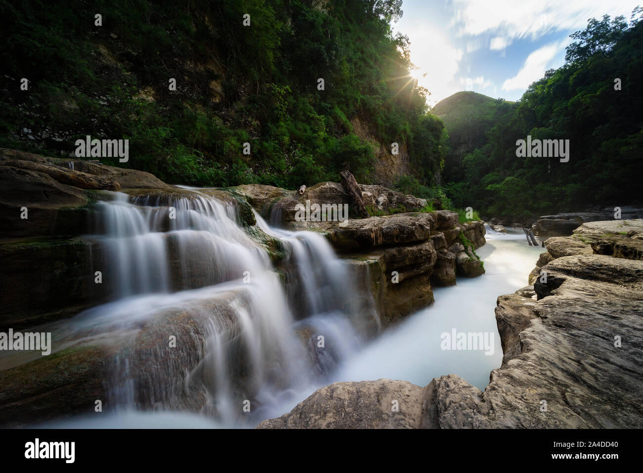 Tanggedu waterfall, East Sumba, East Nusa Tengara, Indonesia Stock ...