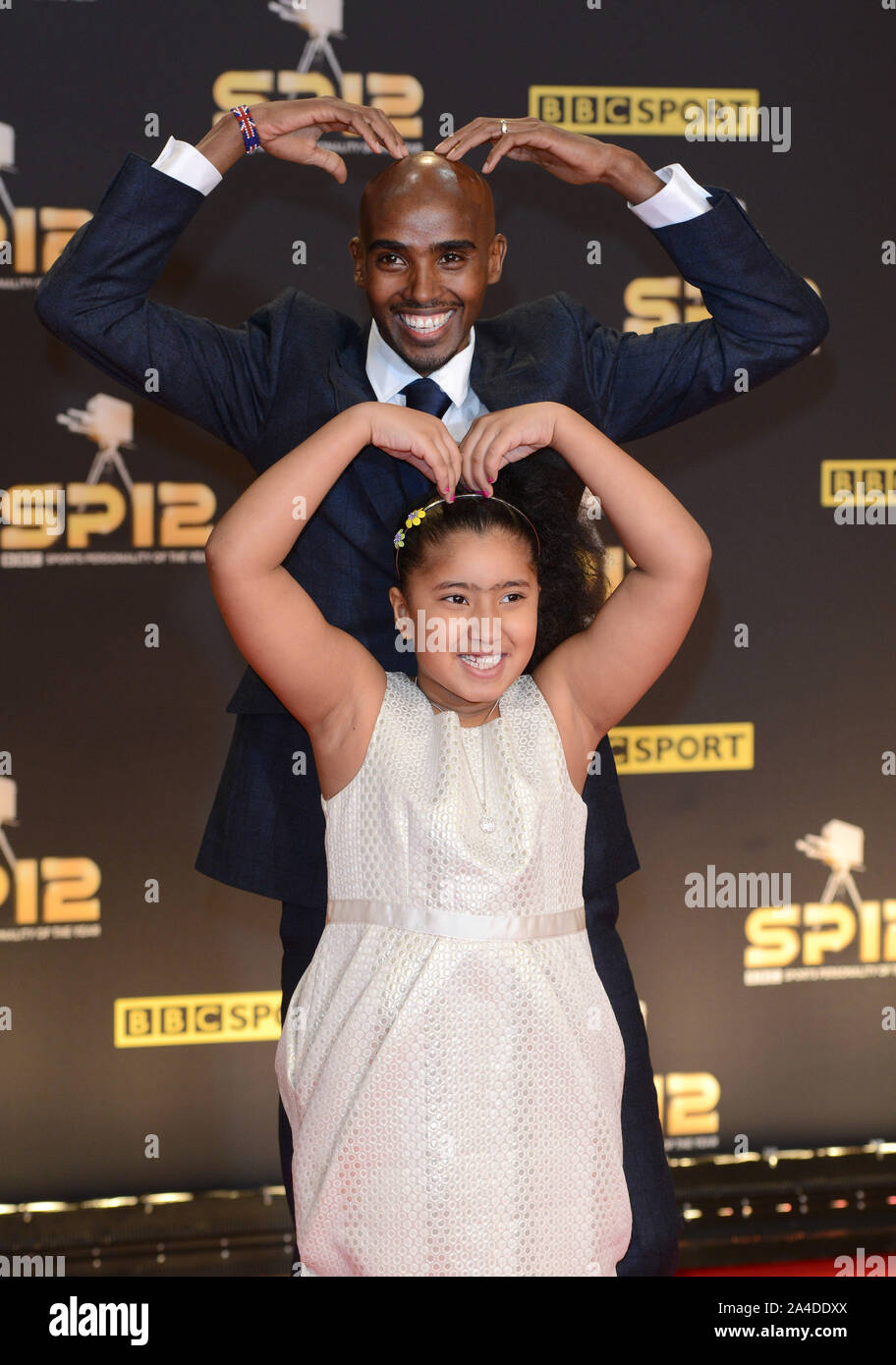 Mo farah family hi-res stock photography and images - Alamy