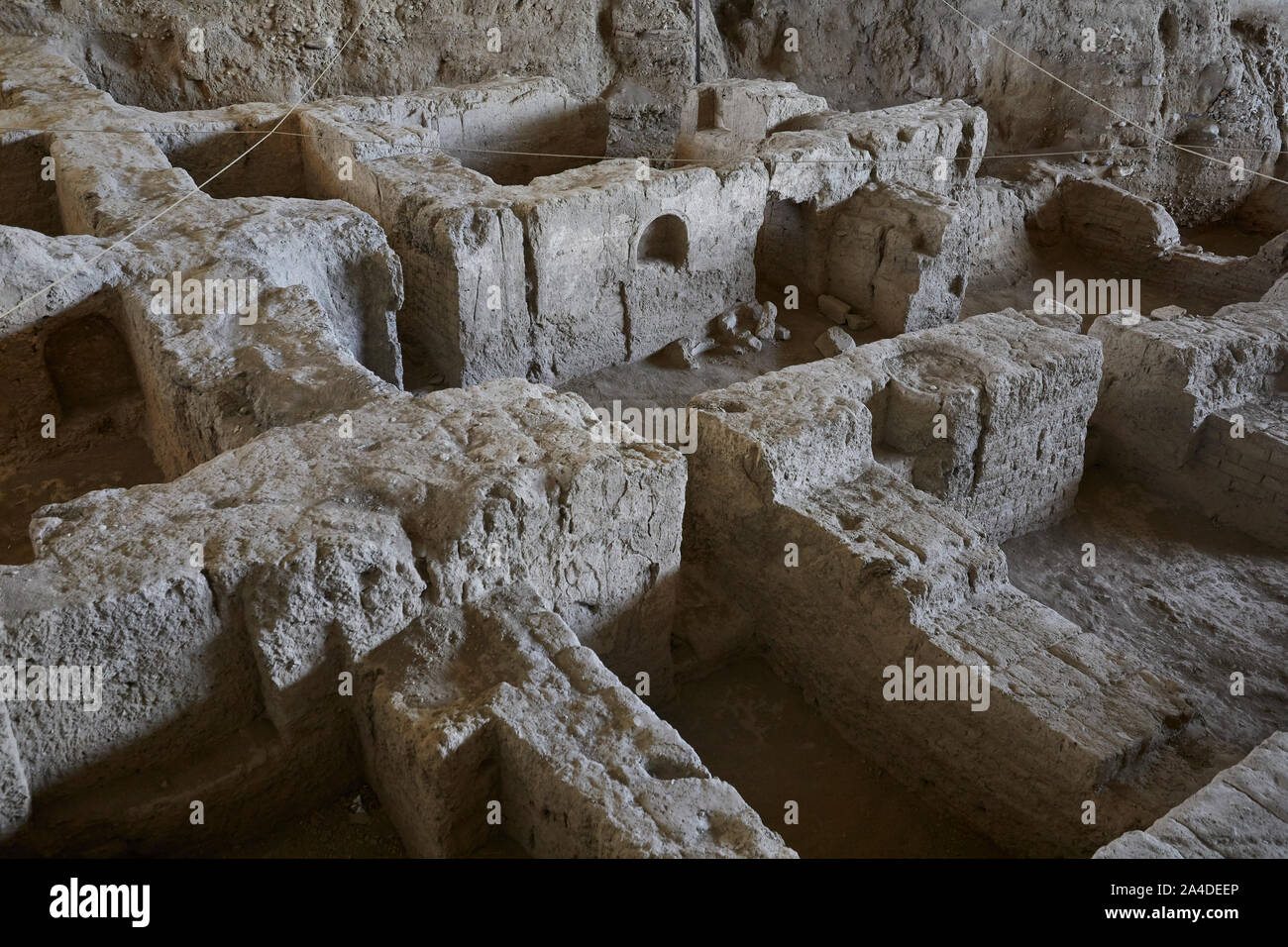 Hamadan, Iran. 04th June, 2017. The Hegmatanah excavation site in the ...