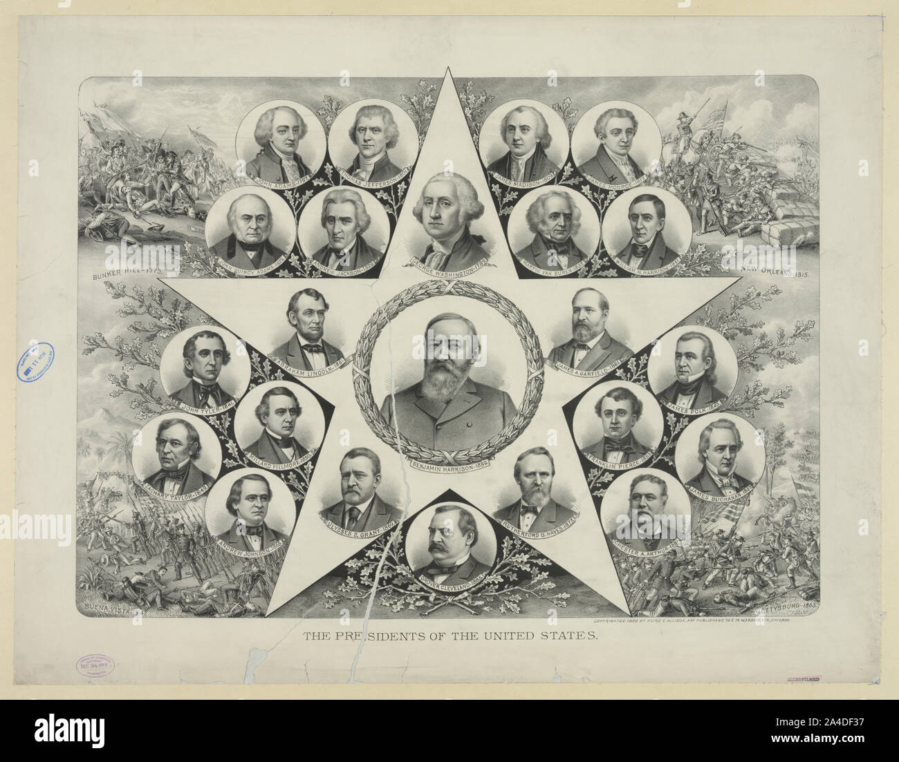 The presidents of the United States Stock Photo - Alamy